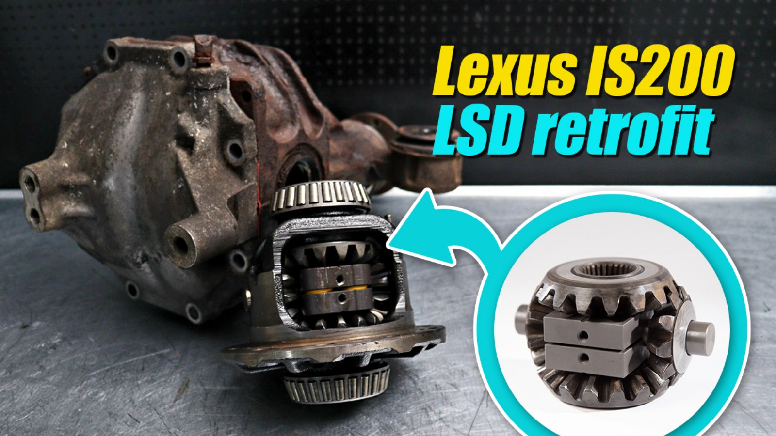 Lexus IS200 Limited Slip Differential: RacingDiffs LSD Upgrade