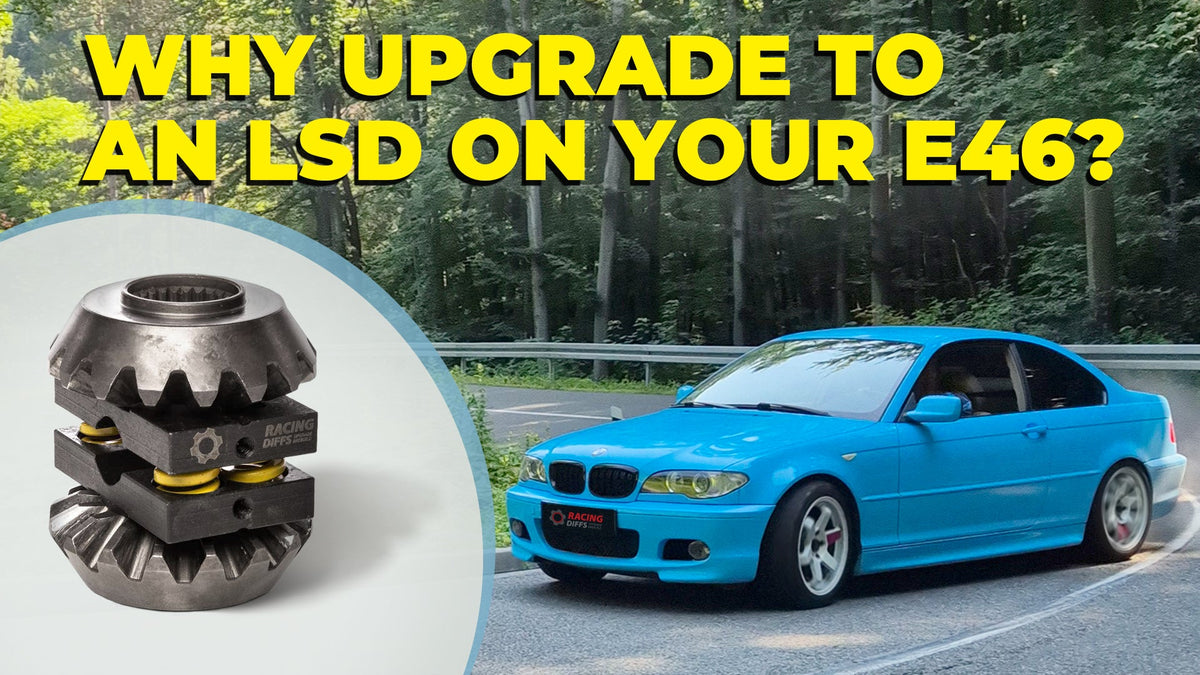 BMW E46 LSD Conversion: RacingDiffs Kit for 320d, 325i, 330i & 330d