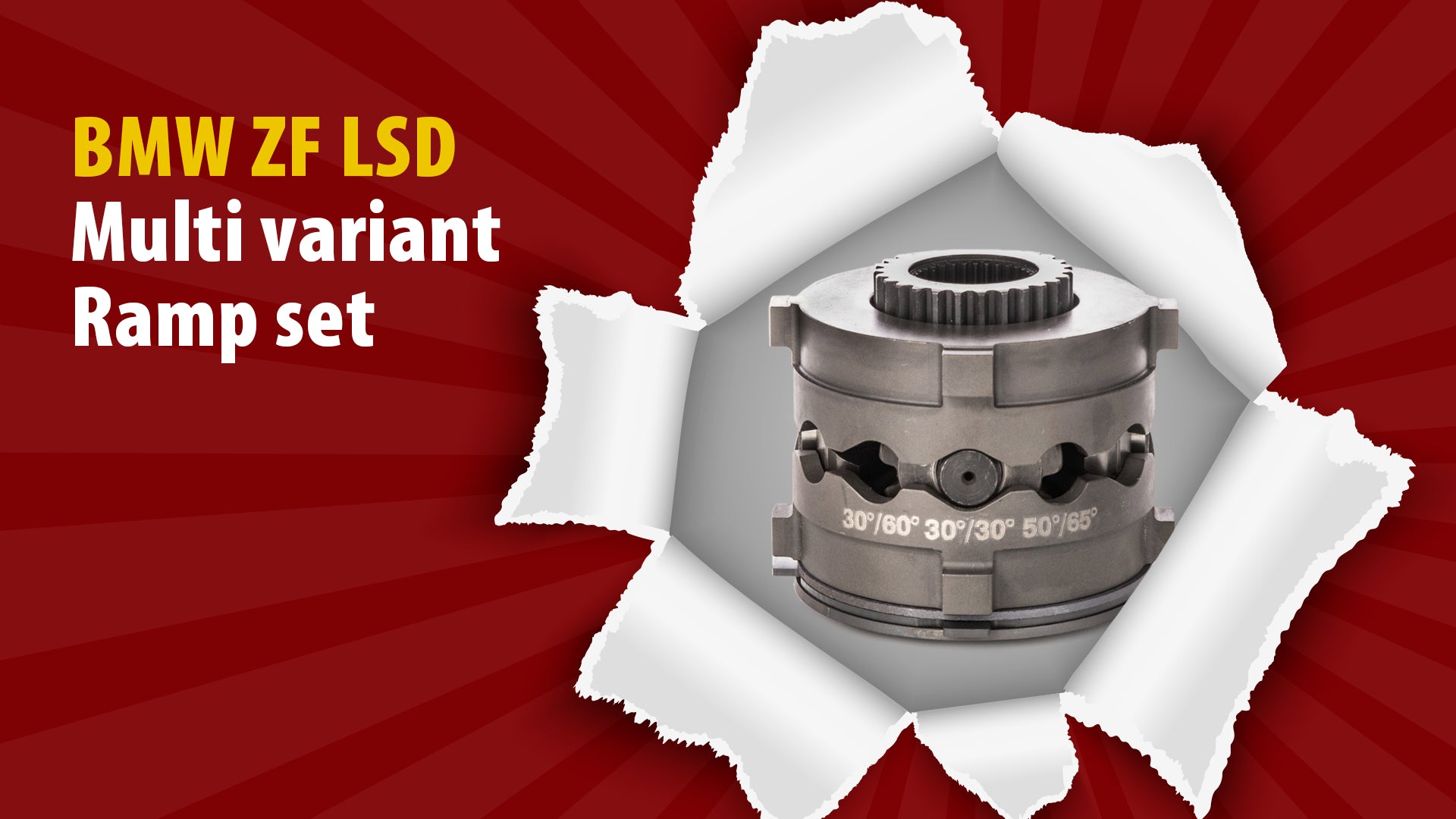 Multi variant ramps as the most significant upgrade for BMW ZF LSD bes ...