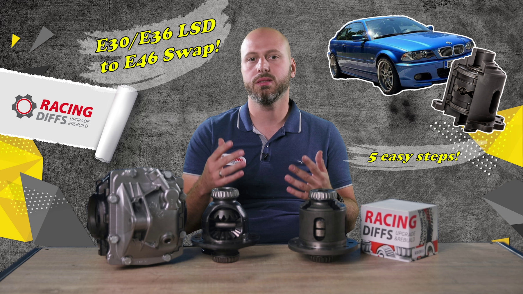 How to swap BMW oem LSD into E46 non M differential - RacingDiffs