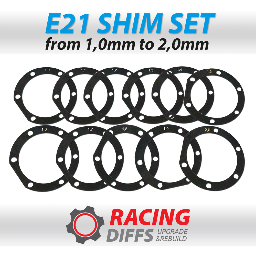 RacingDiffs Backlash Shim Kit for BMW E21, E30, E36, E34, Z3 Diffs